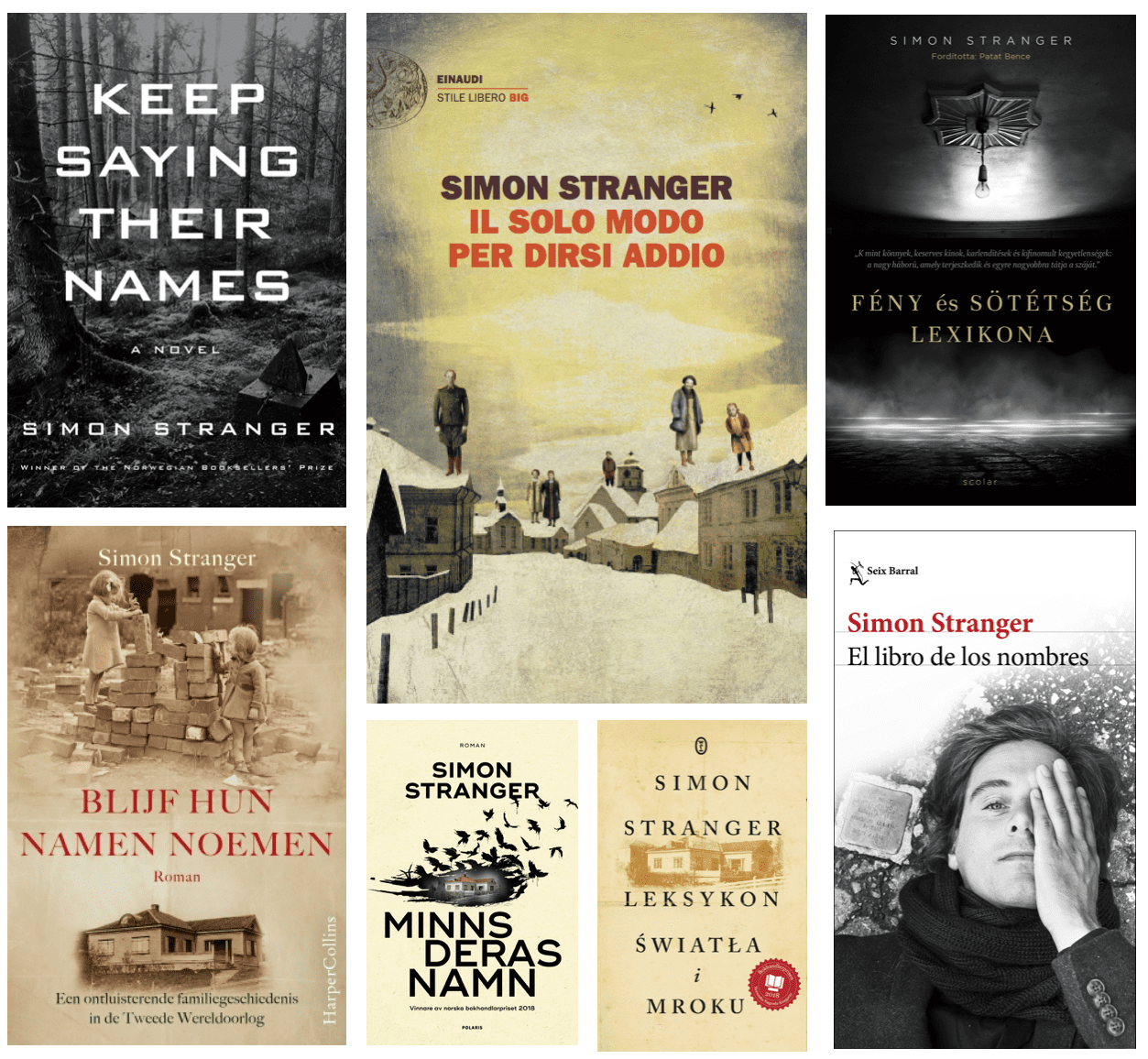 Simon Stranger - US praise and international covers - Oslo Literary Agency